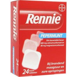 Rennie 24 Tabletten | Maagzuur Remedie