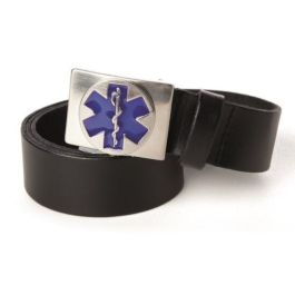 Riem zwart met esculaap 95cm